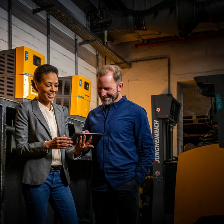 Materialfluss optimieren | Jungheinrich