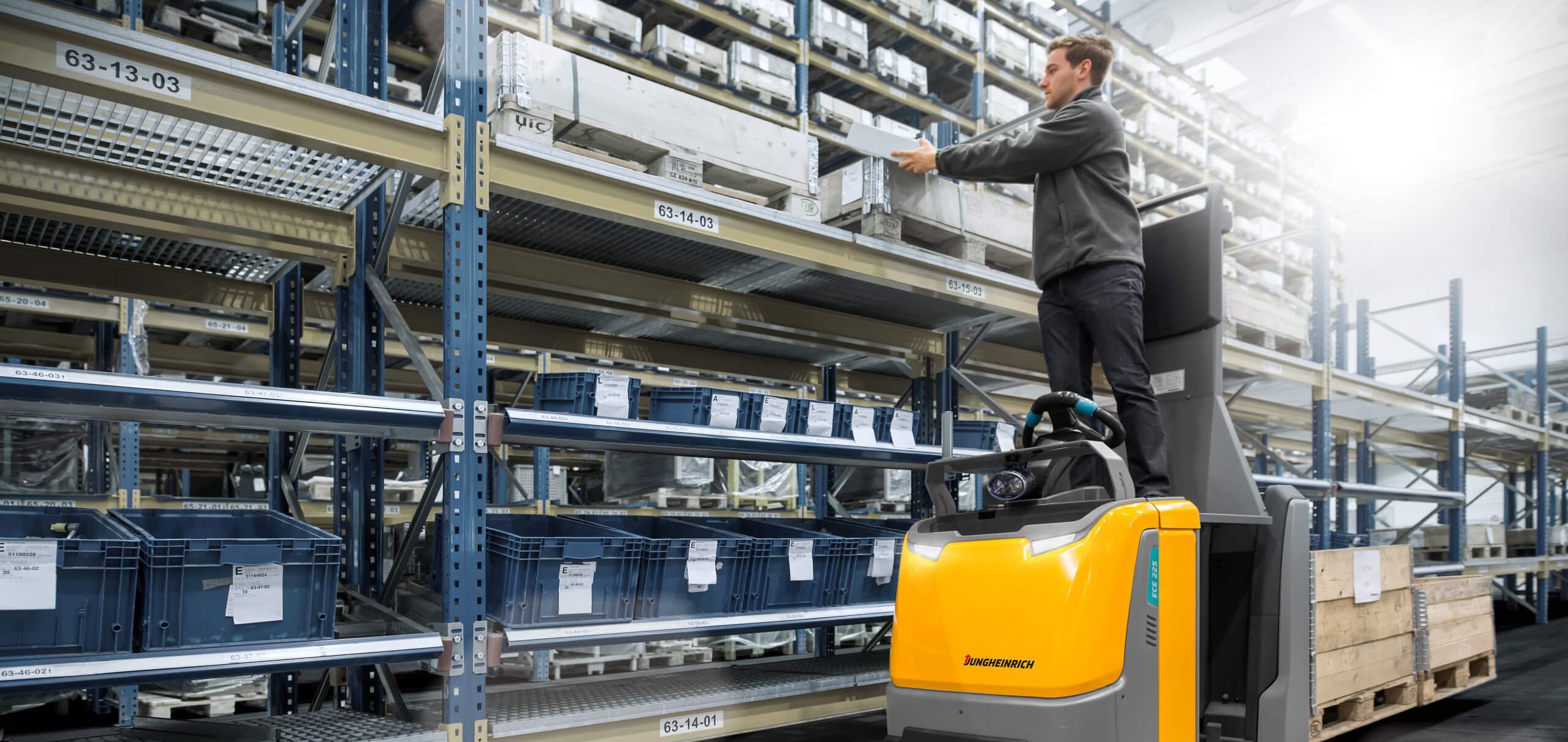 Kommissionieren mit Jungheinrich: Artikel effizient bereitstellen