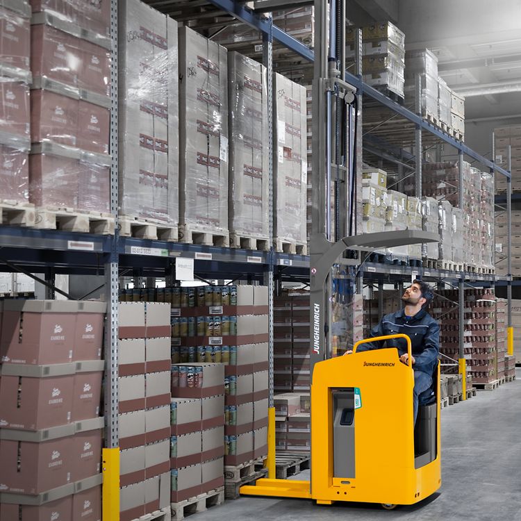 Elektro-Seitsitzstapler ESC / ESD