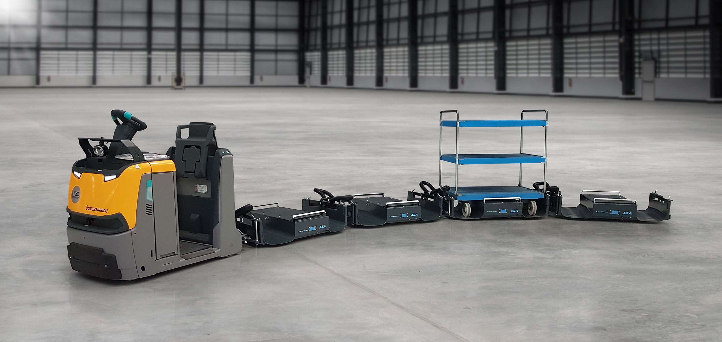 Tugger Train System | Jungheinrich South Africa