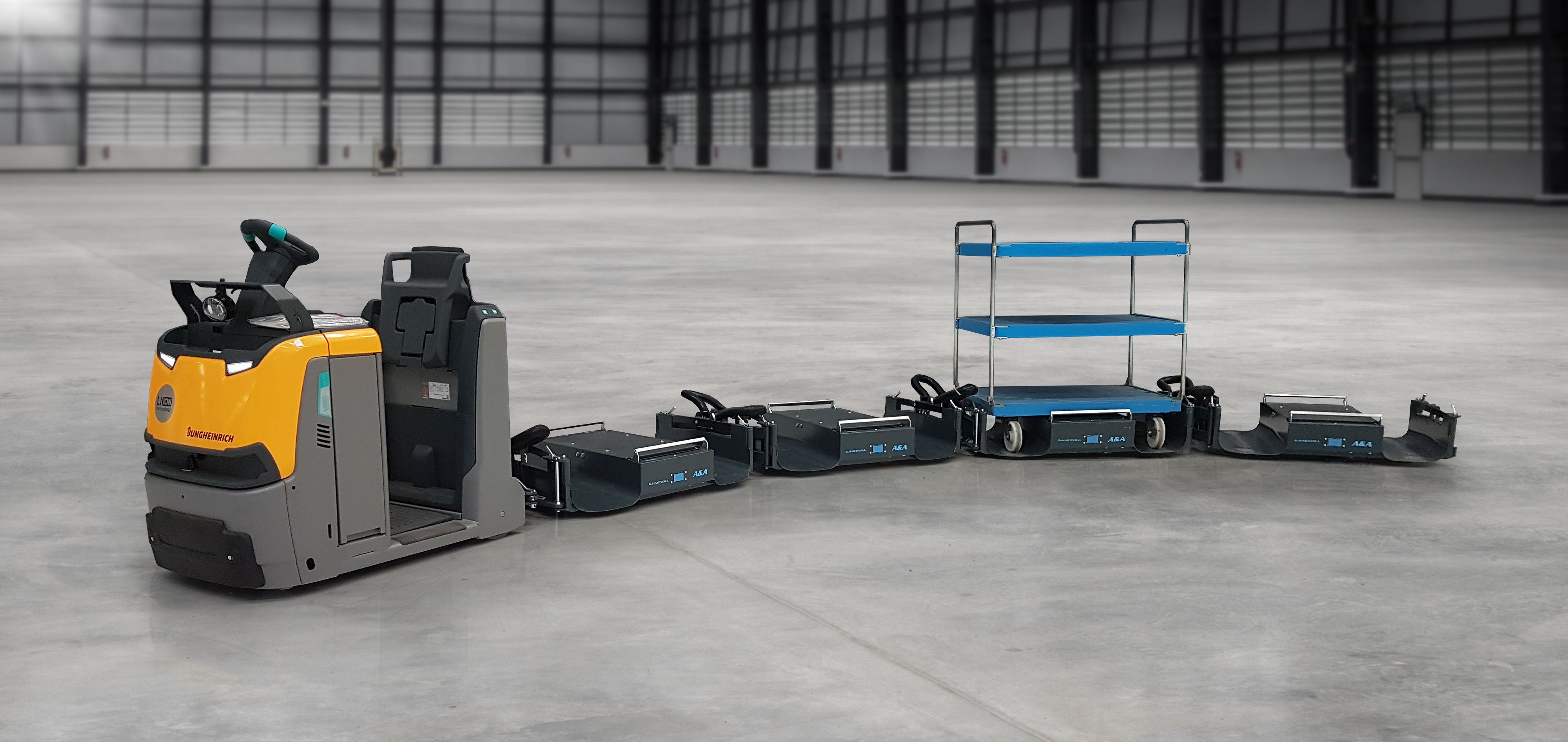 LiftLiner® – un train de remorques compact et maniable