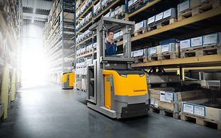 Reach trucks Jungheinrich | Agile and powerful