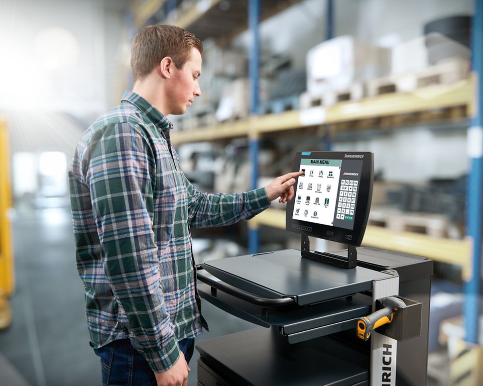 Jungheinrich mobile workstation | For more efficiency