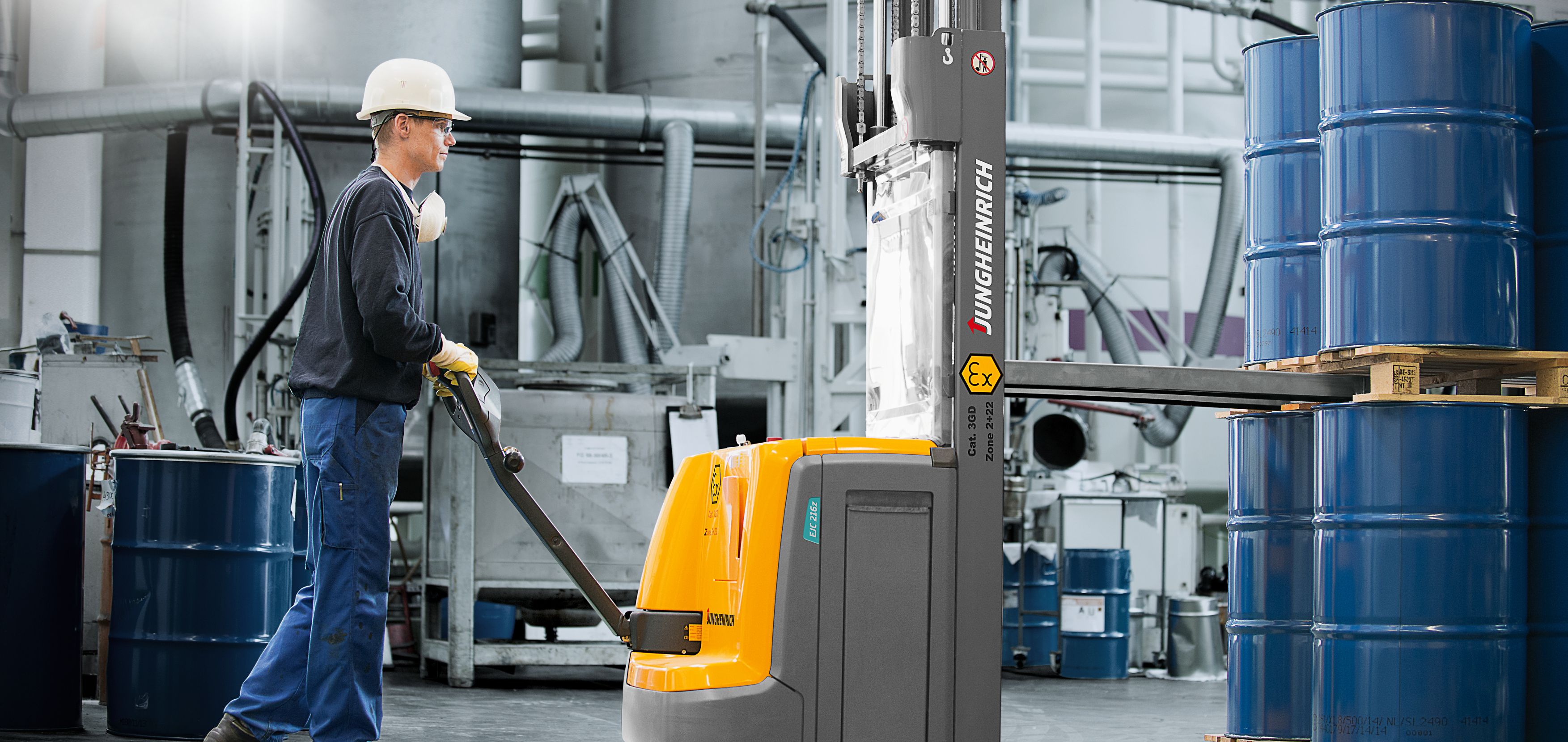 Explosion proof forklift | Jungheinrich