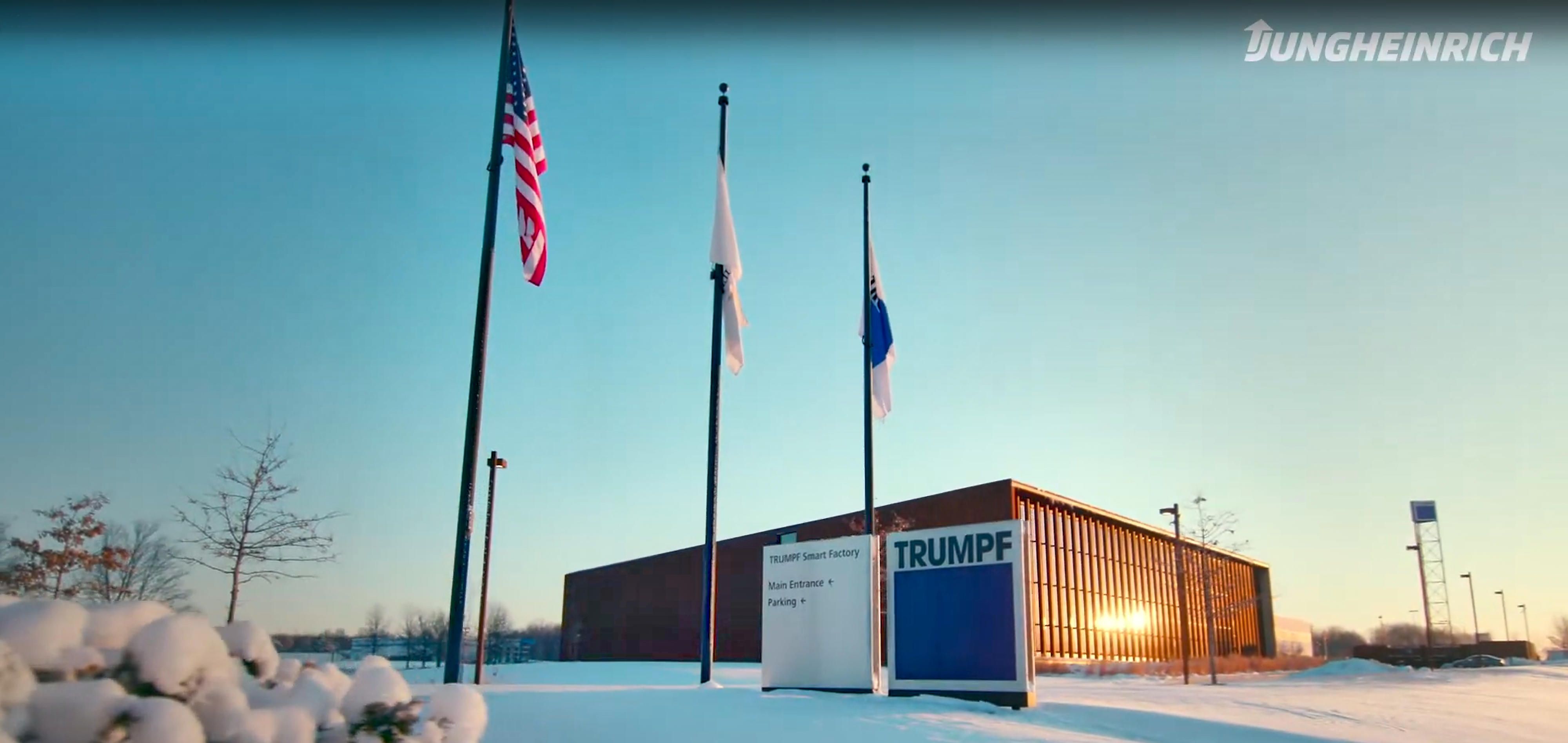 At Trumpf's Smart Factory our Automated Guided Vehicles set the tone