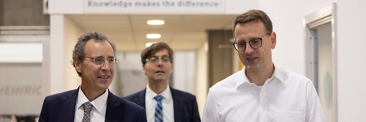 Miguel Berger, German Ambassador to the UK, visits Jungheinrich