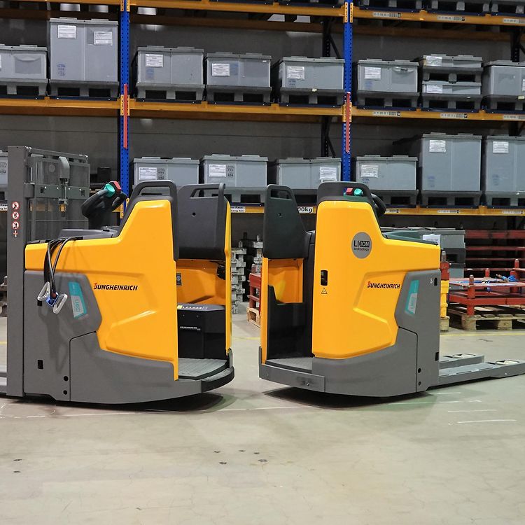 Jungheinrich ERE 225i en ERD 220i dubbeltest | Jungheinrich