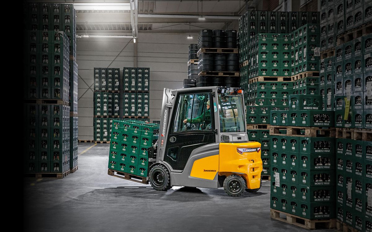 Maak kennis met de vernieuwde EFG 4 heftruckserie | Jungheinrich