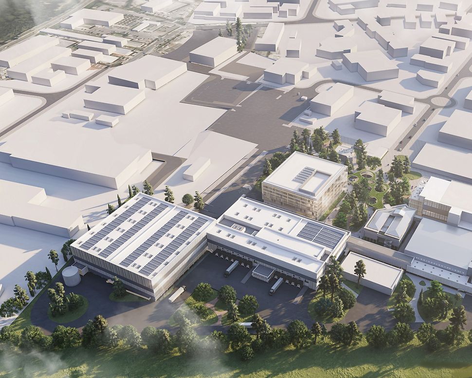 Sartorius Stedim Biotech’s future logistics facility | Jungheinrich ...