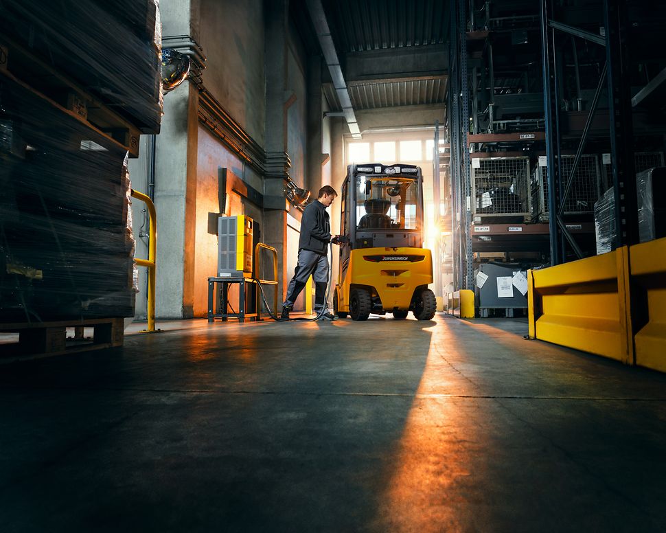 Energiebewust omgaan met intern transport loont | Jungheinrich