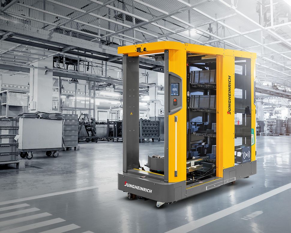 SOTO – Ihr autonomer Mobile Robot für das Behälter-Handling