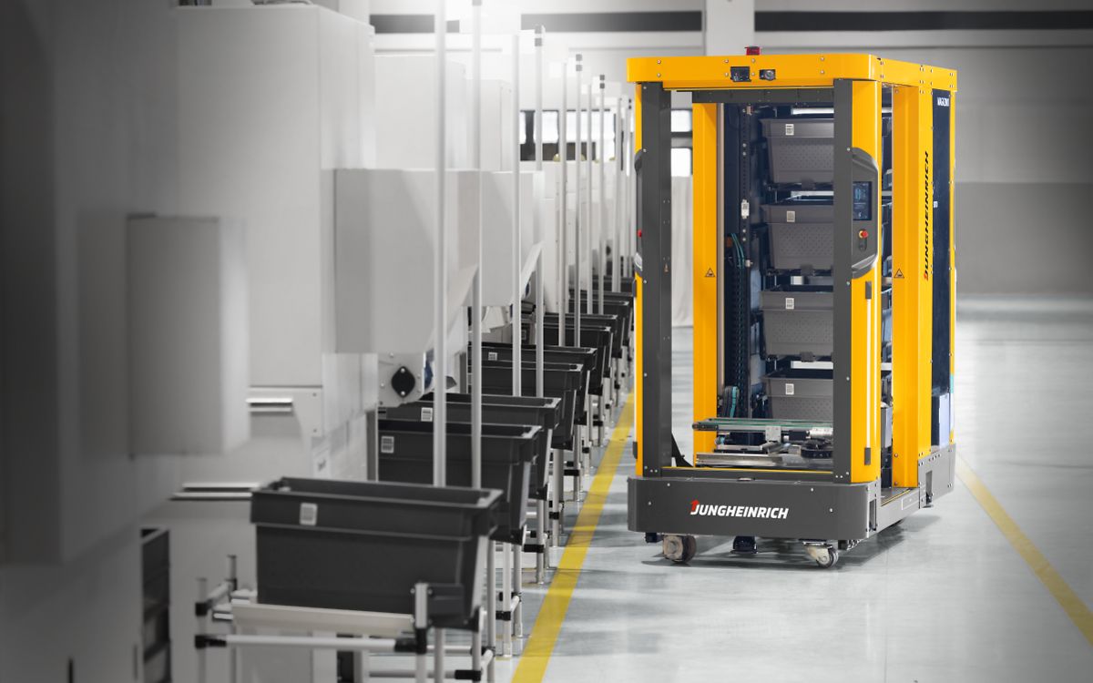 WAGO: pronti per il futuro con il Mobile Robots SOTO Jungheinrich