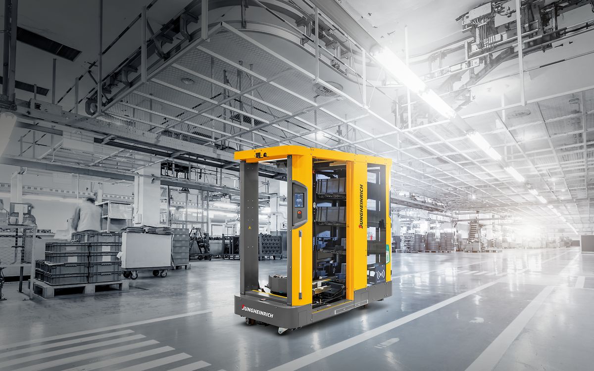 Optomised Logistics with Tote Handling from Jungheinrich