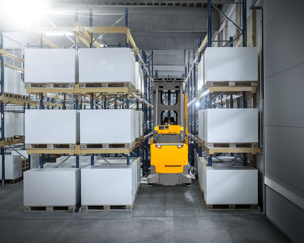 Automated Storage with Jungheinrich VNA Machines