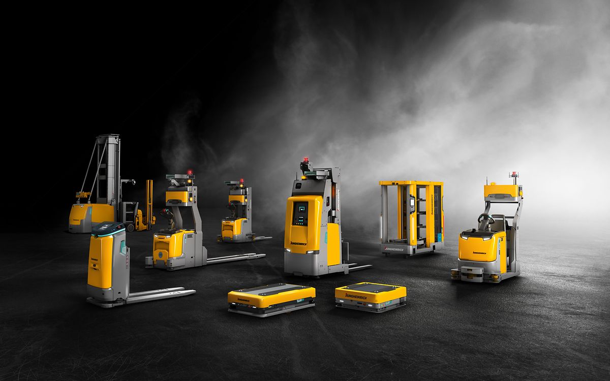Automatisering med mobile robotter | AMR & AGV - Jungheinrich