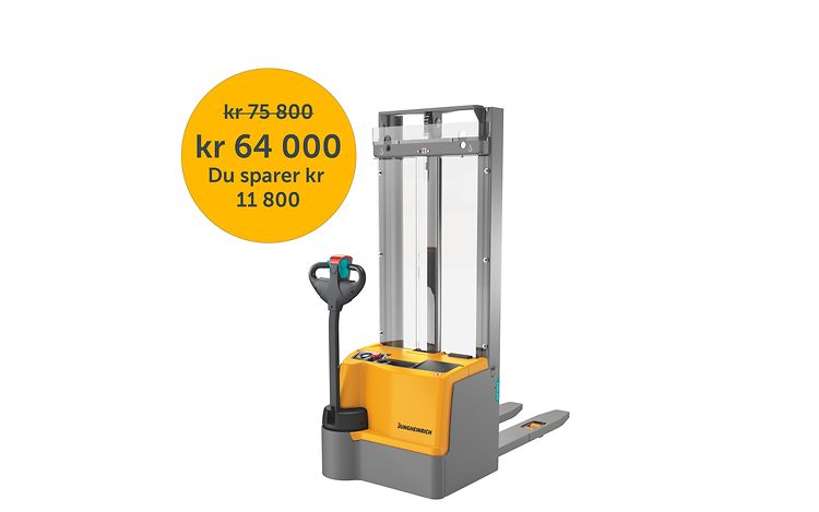 Elektriske pallestabler og palleløftere | Jungheinrich