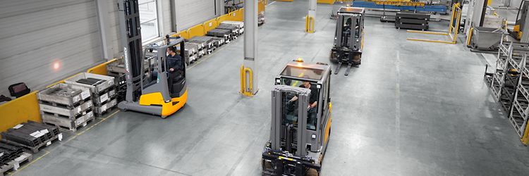 Explore warehouse and distribution center