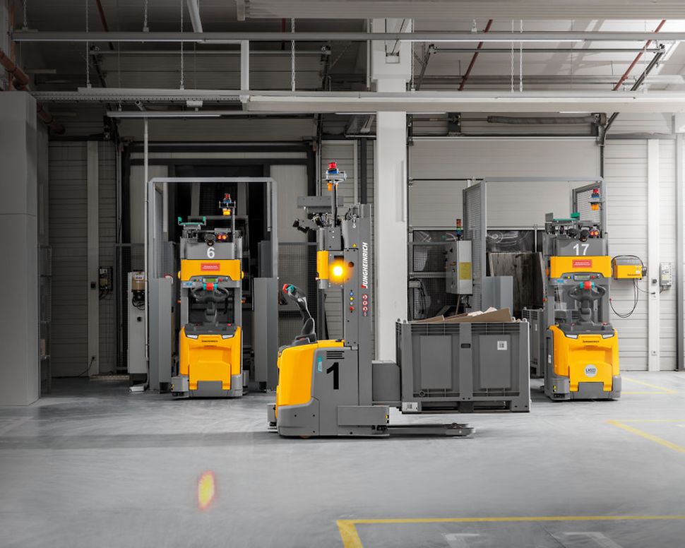 Jungheinrich mobile robots increase efficiency and process reliability ...