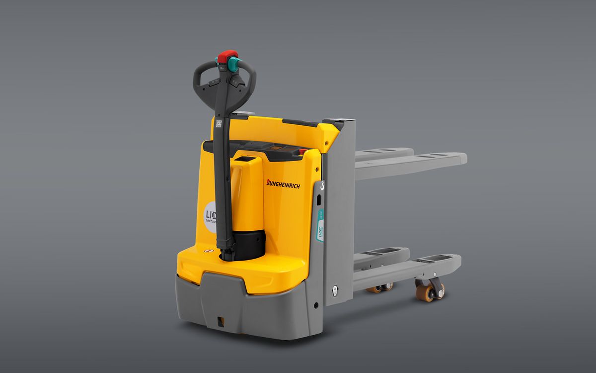 Fleksibel og ergonomisk elektrisk palletruck | Jungheinrich