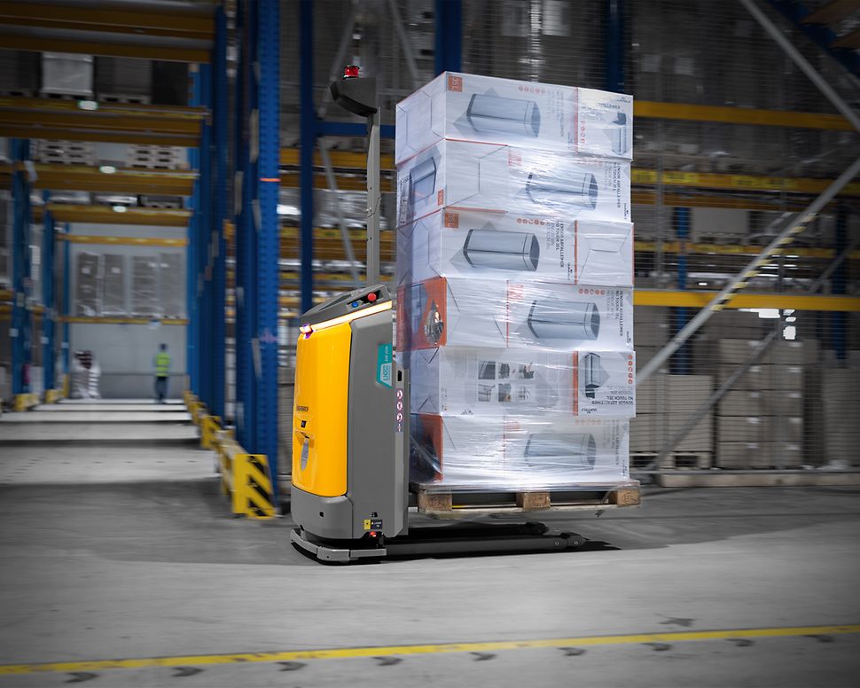 DURABLE automatisiert mit den EAE 212a von Jungheinrich