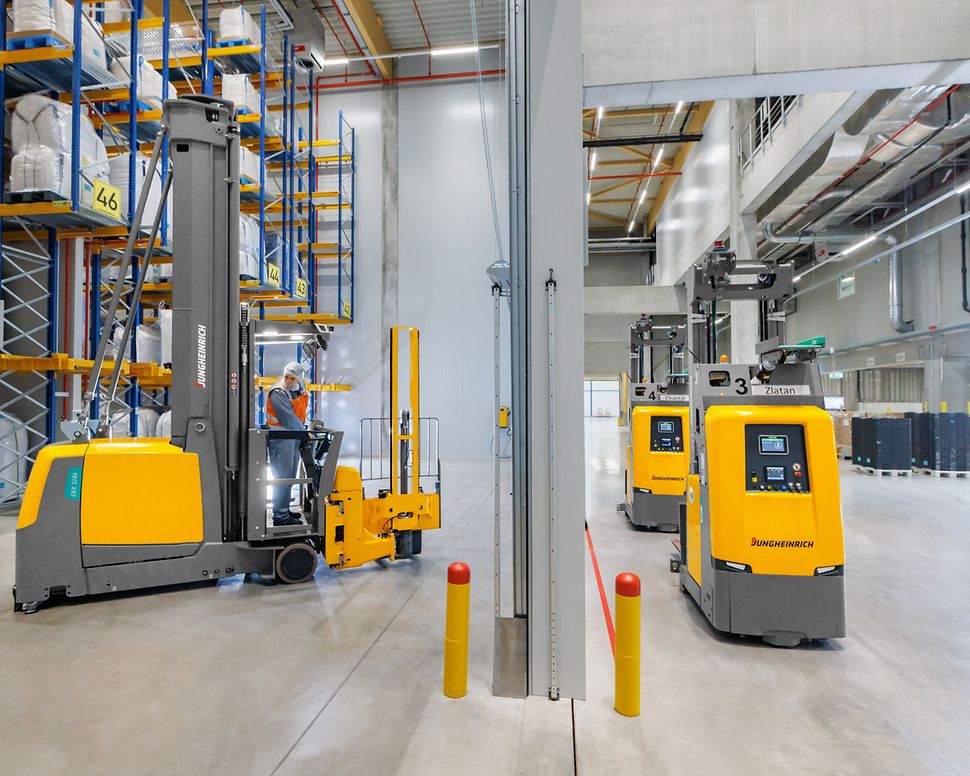 Logistique de transport optimale chez Alfred Ritter | Jungheinrich