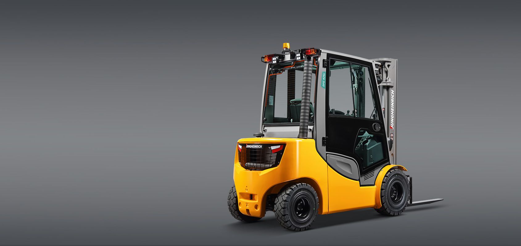 Diesel heftruck of LPG heftruck huren | Jungheinrich