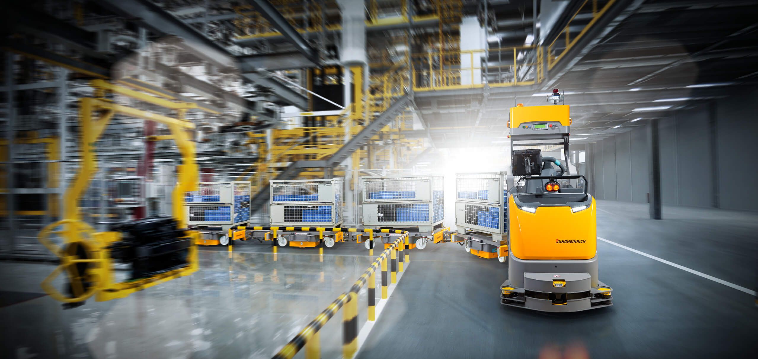 Automobile logistique high-tech | Jungheinrich