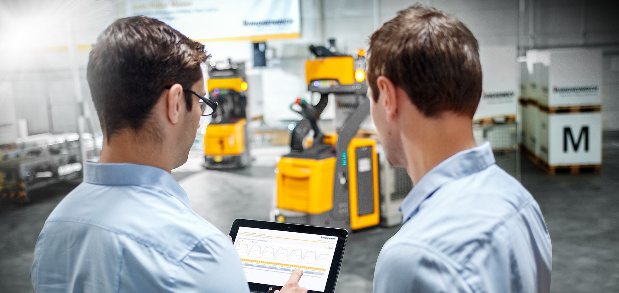 „Jungheinrich“ programinės įrangos kūrimas: viskas iš vienų rankų