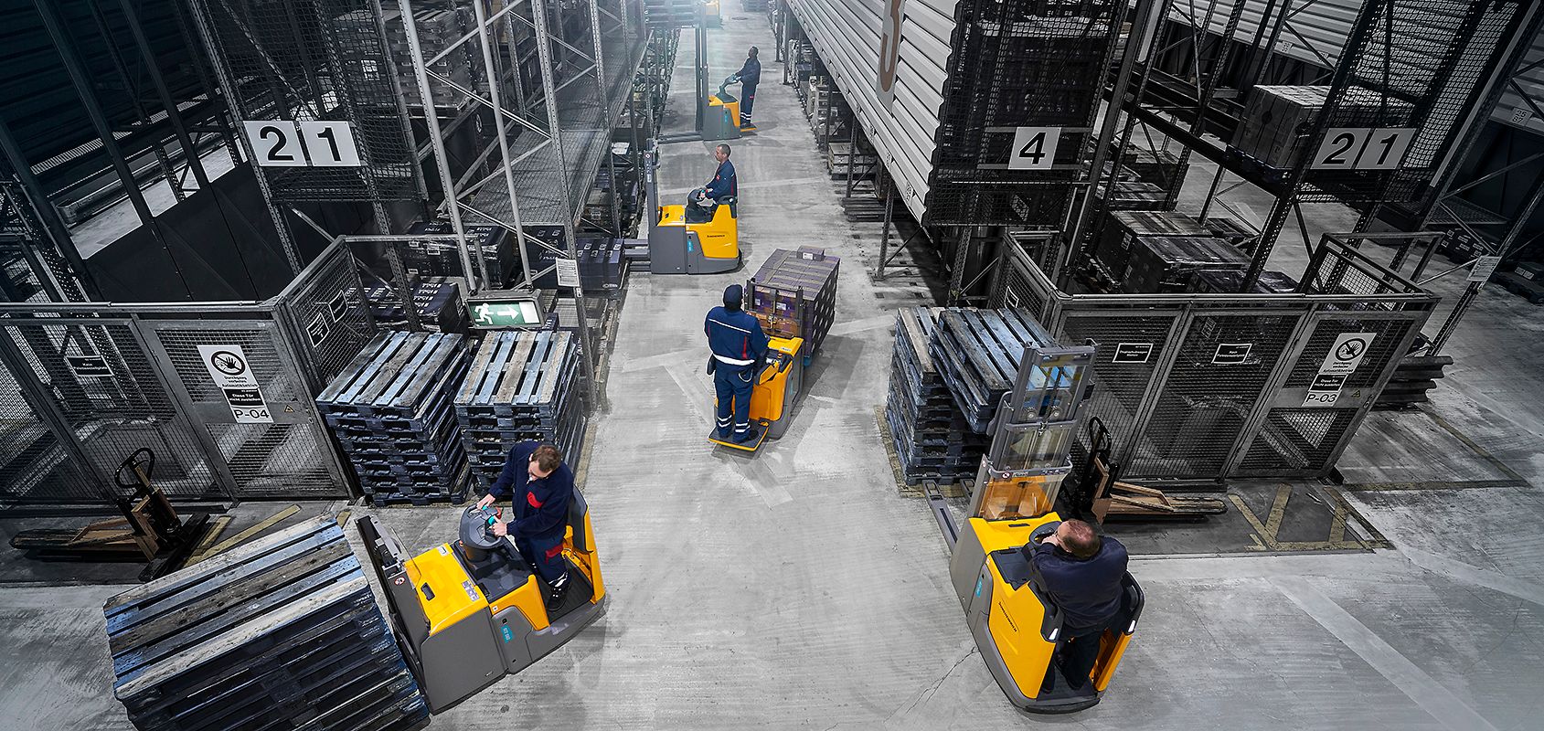 Truckførerbevis for lavtløftende palletruck og palletruck med ...