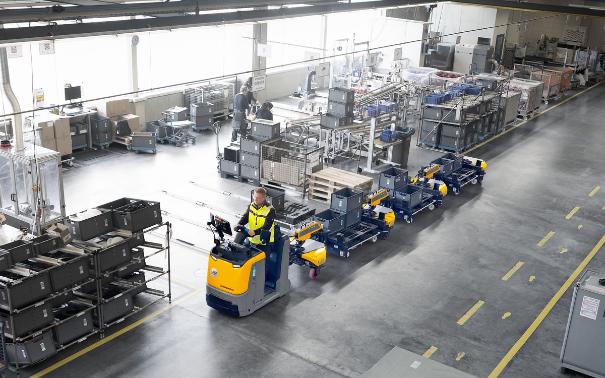 Elektriske trekktrucker med 3-faseteknologi | Jungheinrich