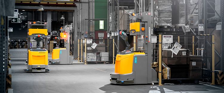 Automatiserte komponenter fra Jungheinrich