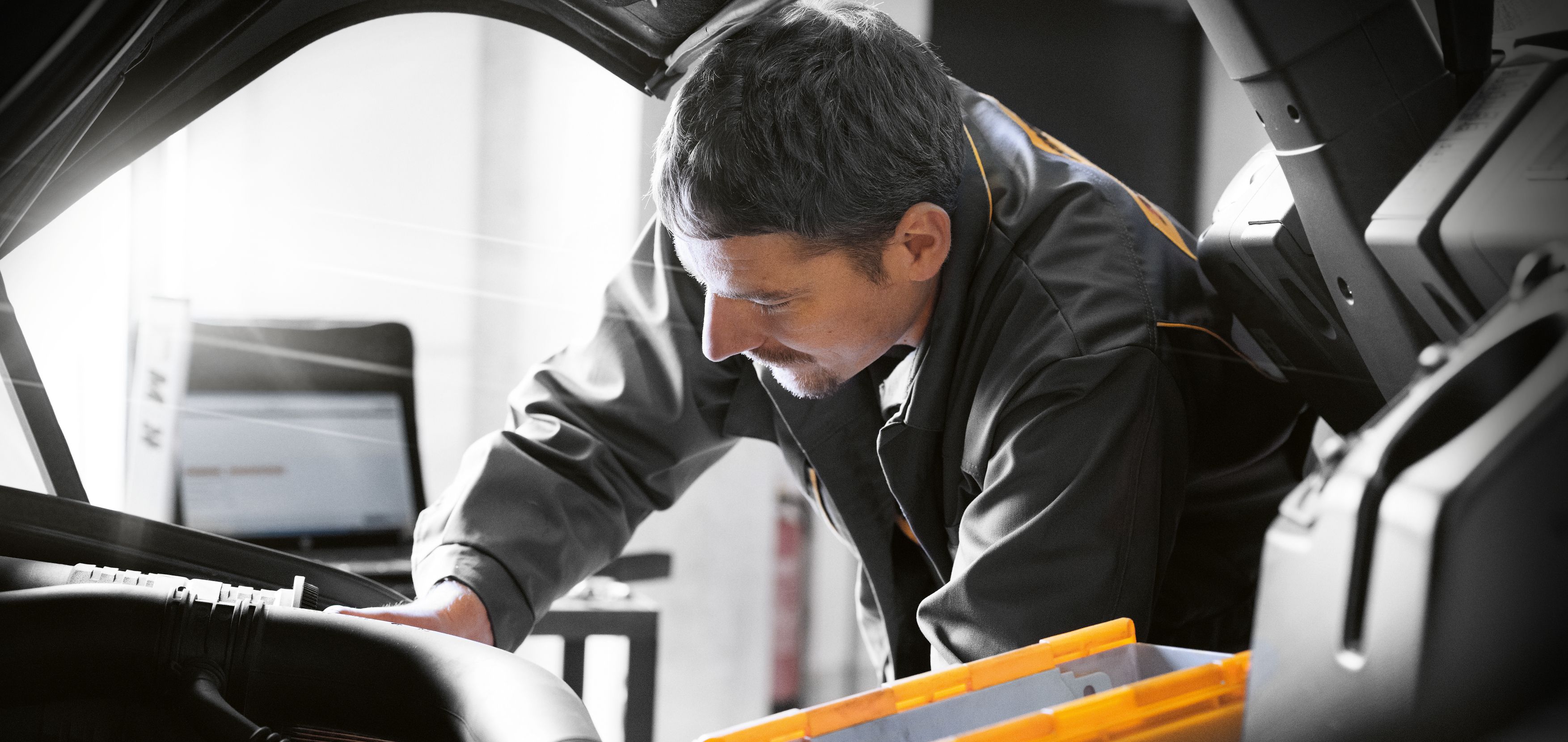 Servicetechniker Gabelstapler