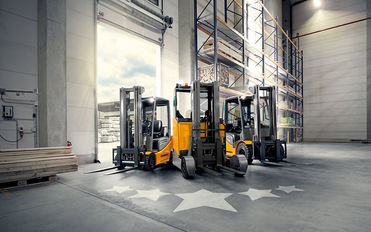 Occasionsstapler von Jungheinrich: so gut wie neu