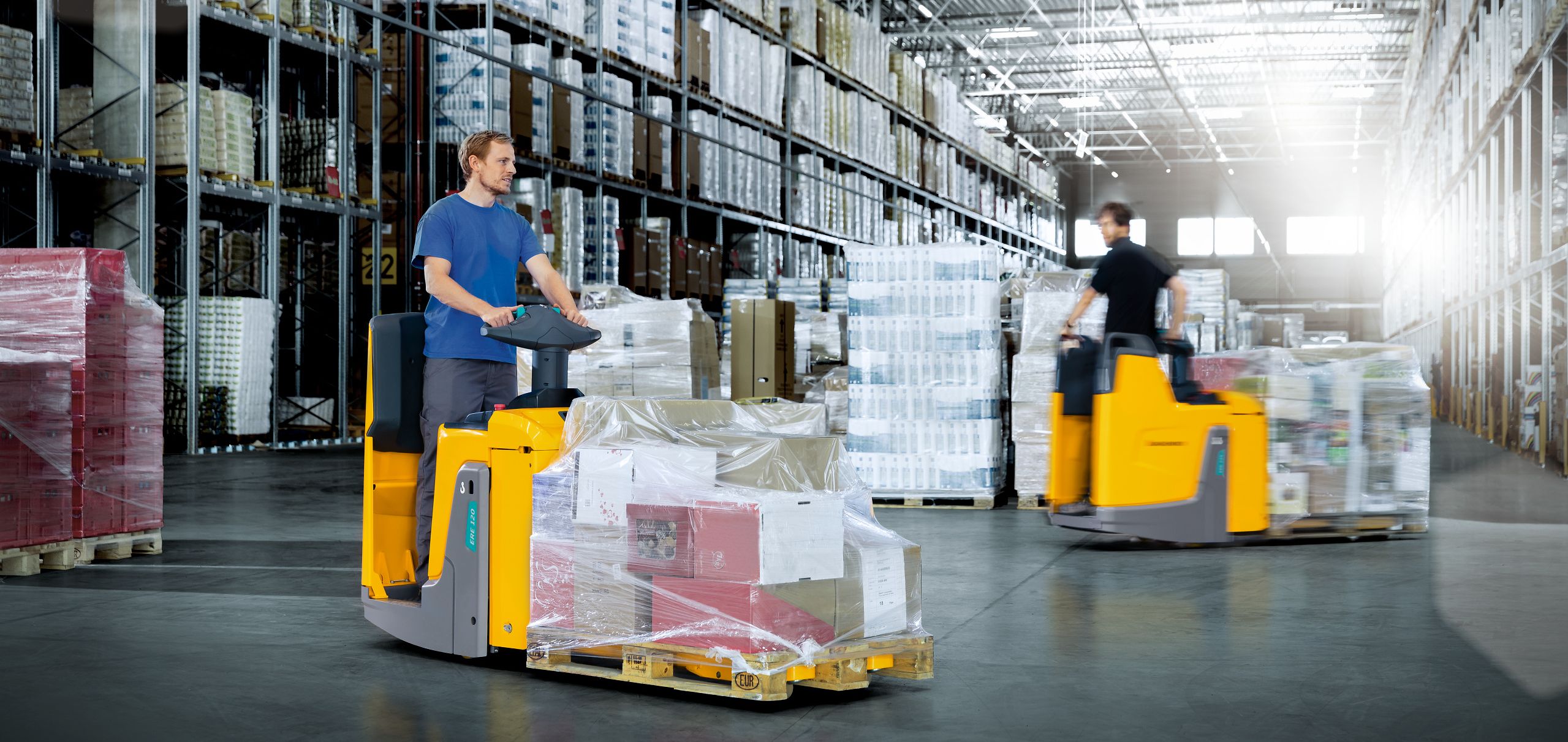 Logistik-Branche: Lagern und Transportieren mit Jungheinrich