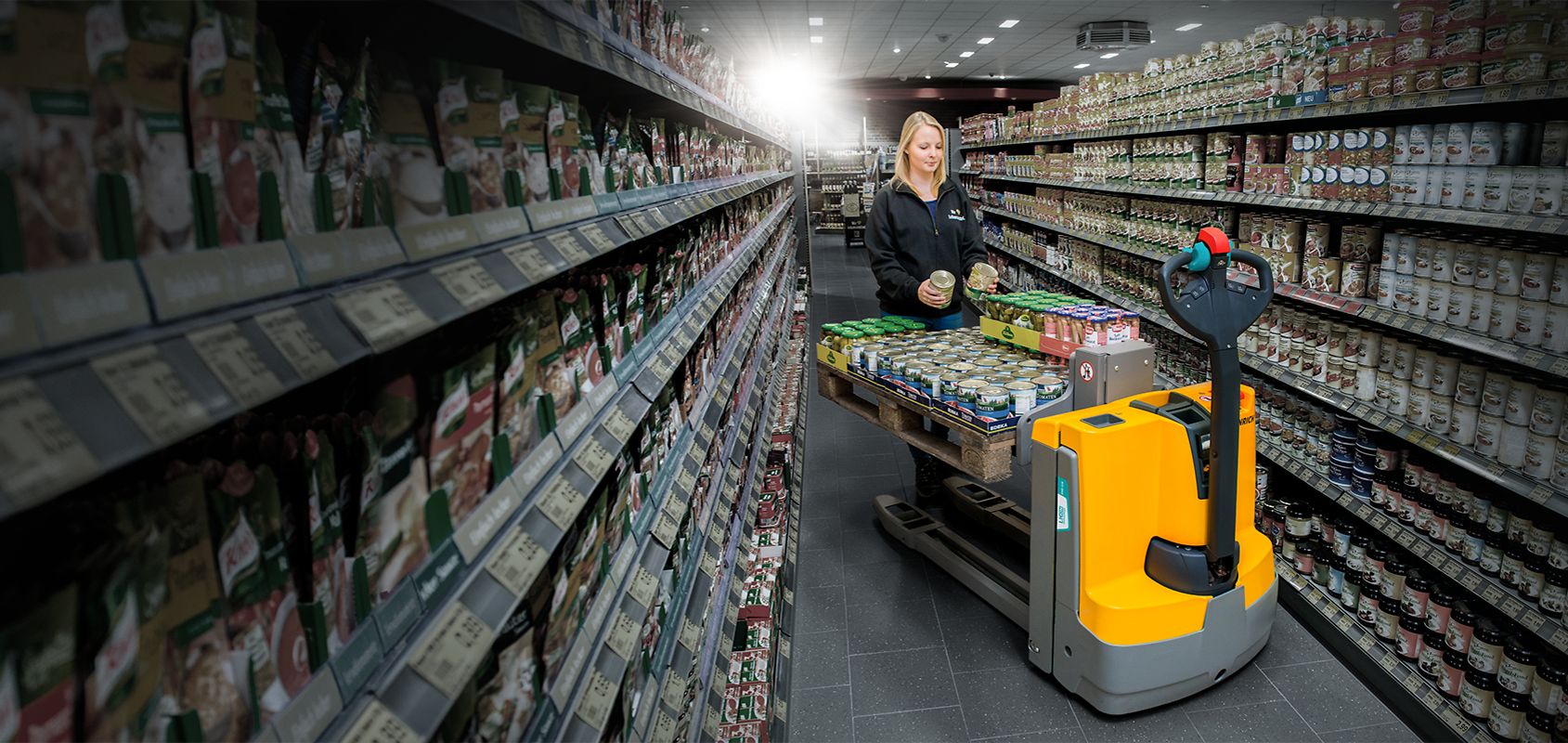 Soluciones logísticas para el comercio mayorista y minorista | Jungheinrich