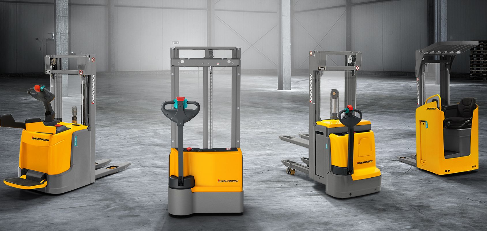 Electric Pallet Stackers | Walkie Stackers | Jungheinrich