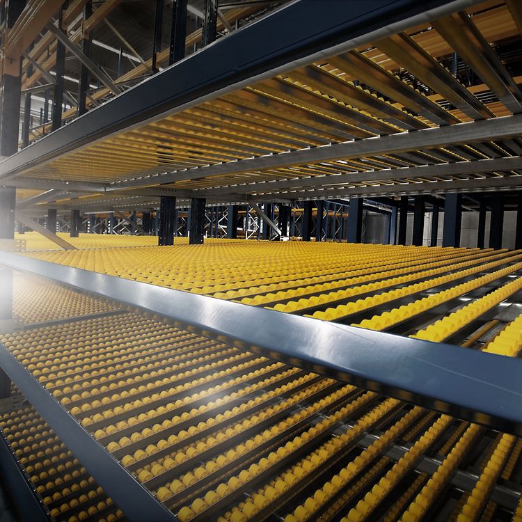 Drive-through storage