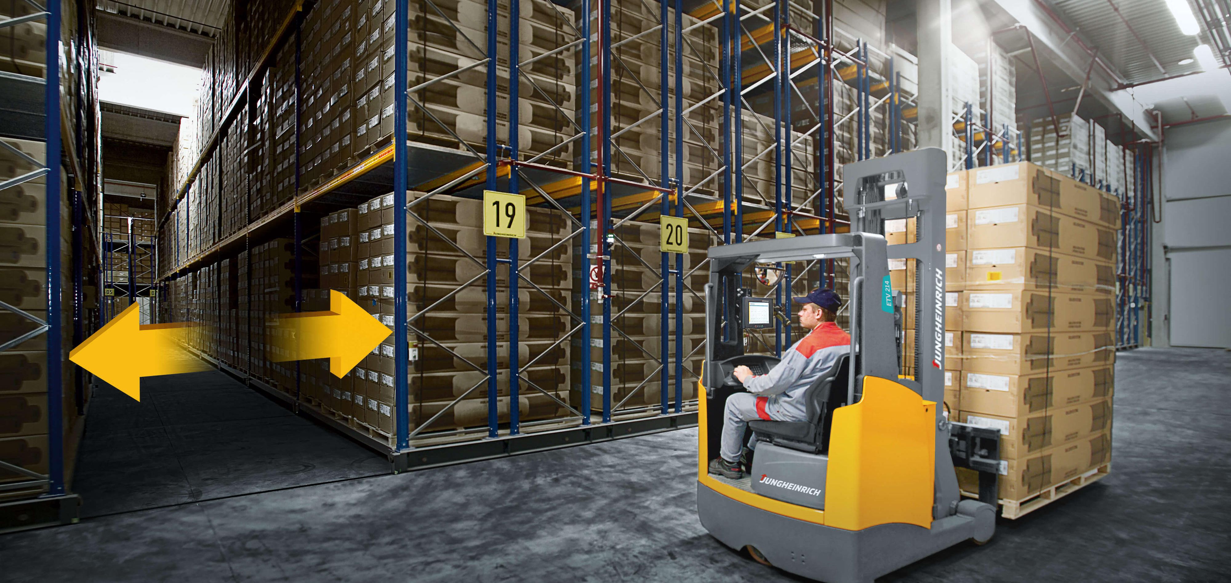 Mobile racking system | Jungheinrich