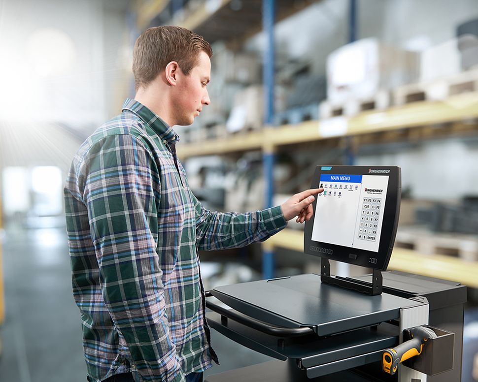 Jungheinrich mobile workstation | For more efficiency