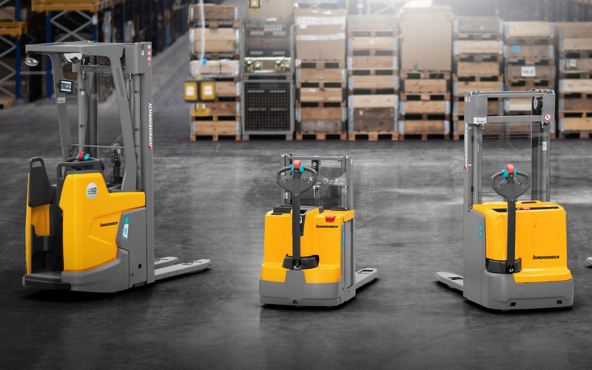 Electric pallet stackers | Jungheinrich