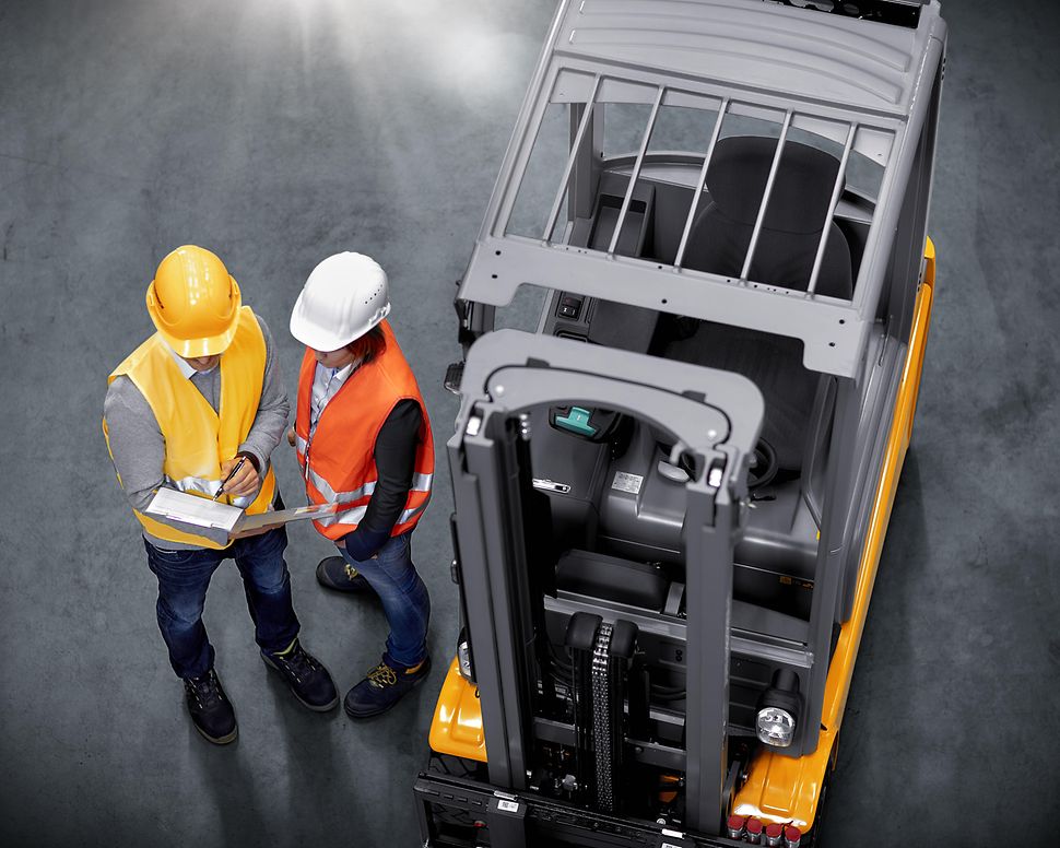 Jungheinrich forklift training for drivers and MHE operators