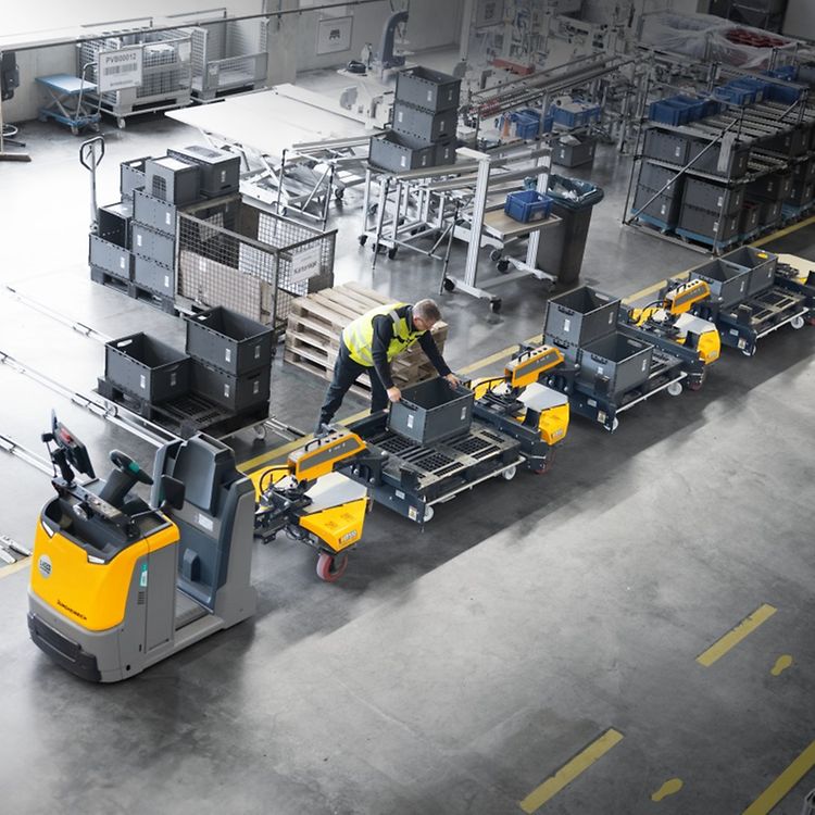 Tow Train Trailers | Jungheinrich South Africa