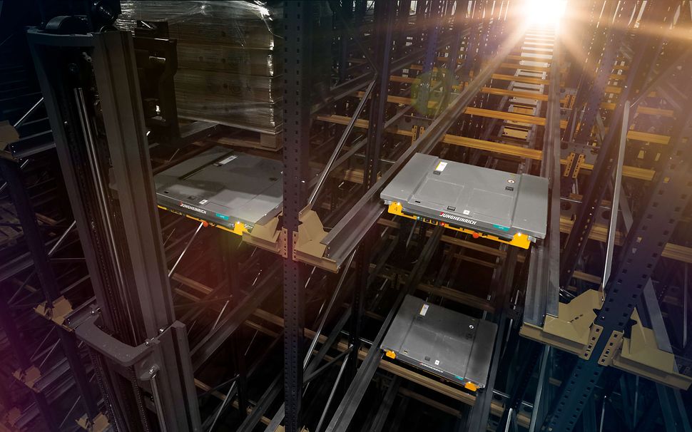 Buy Pallet Shuttles Channel Racking | Jungheinrich