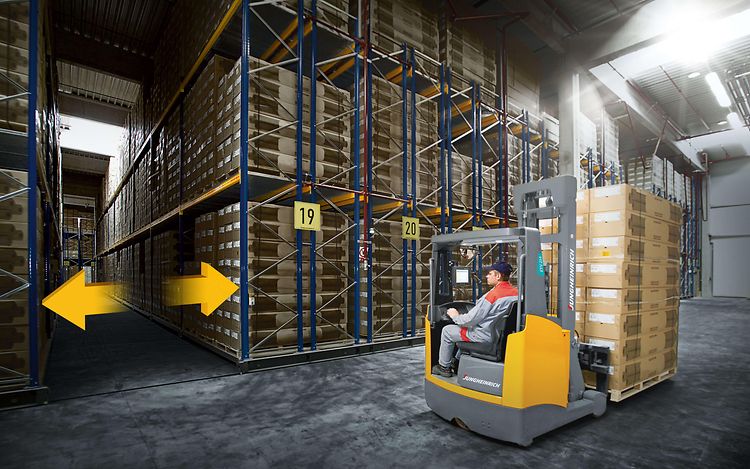 EKX Cold Store High Rack Stacker | Jungheinrich South Africa