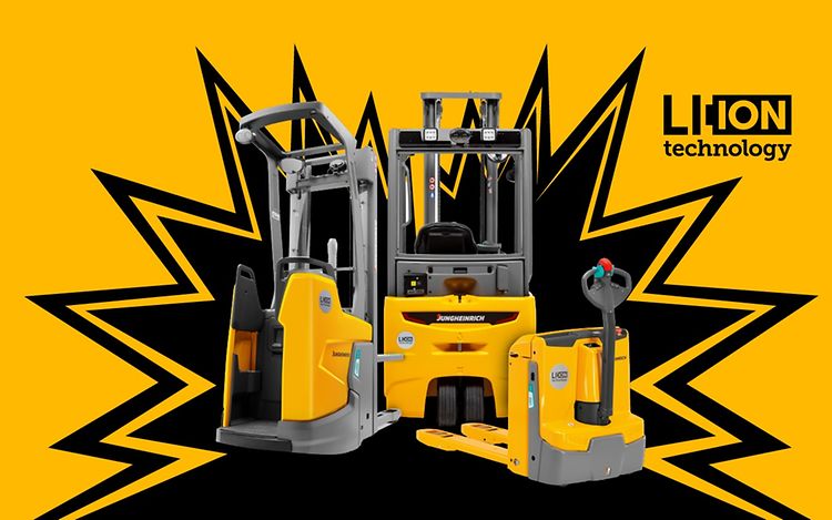 Reach trucks Jungheinrich Agile and powerful