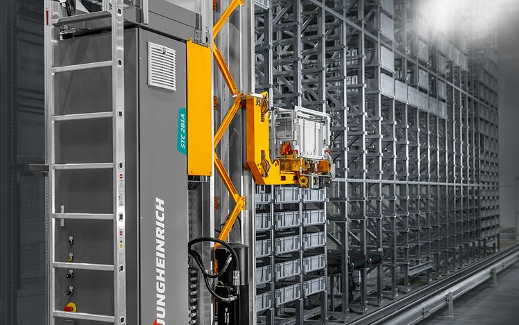 Stacker crane for miniload warehouses | Jungheinrich South Africa