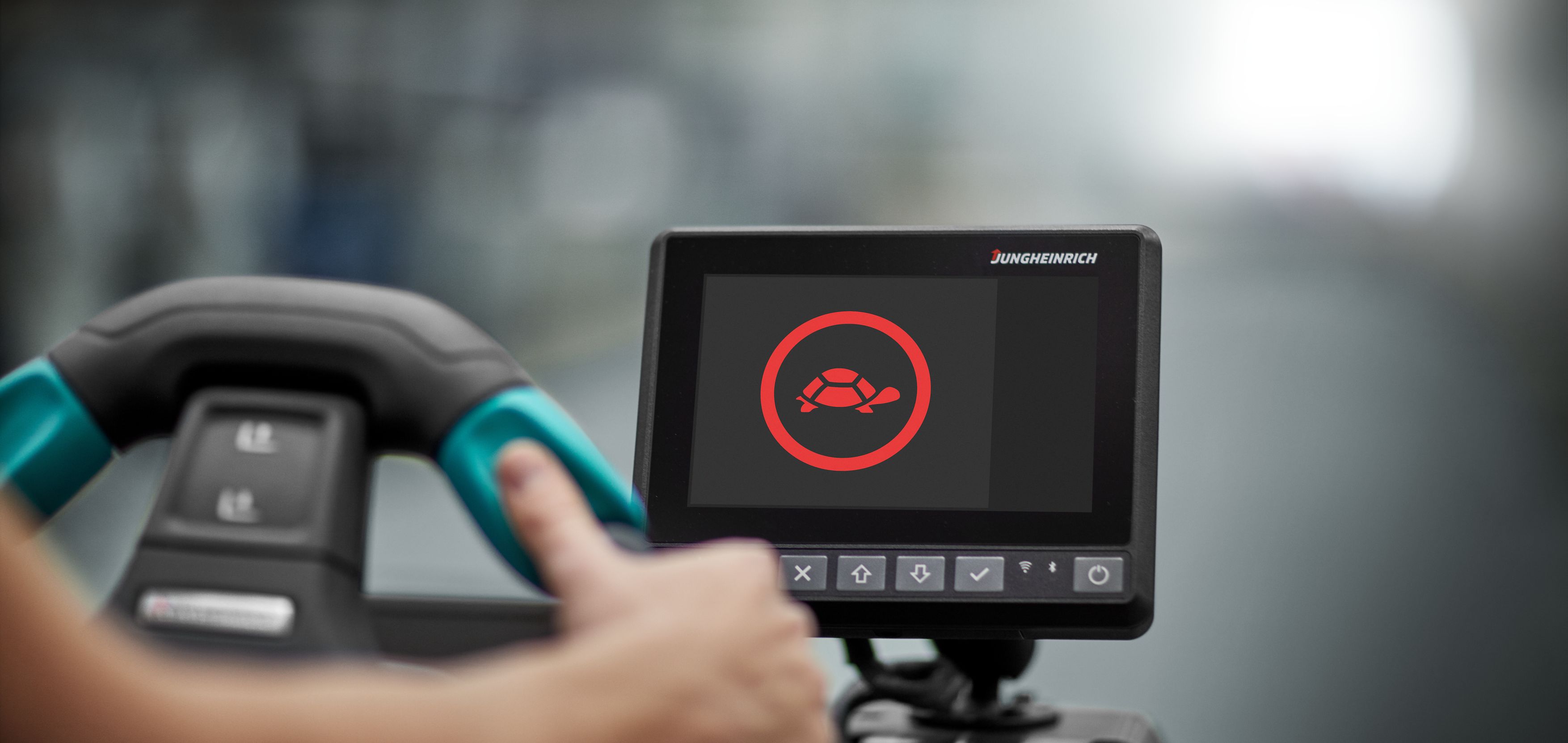 Greater safety for operator, machine and warehouse