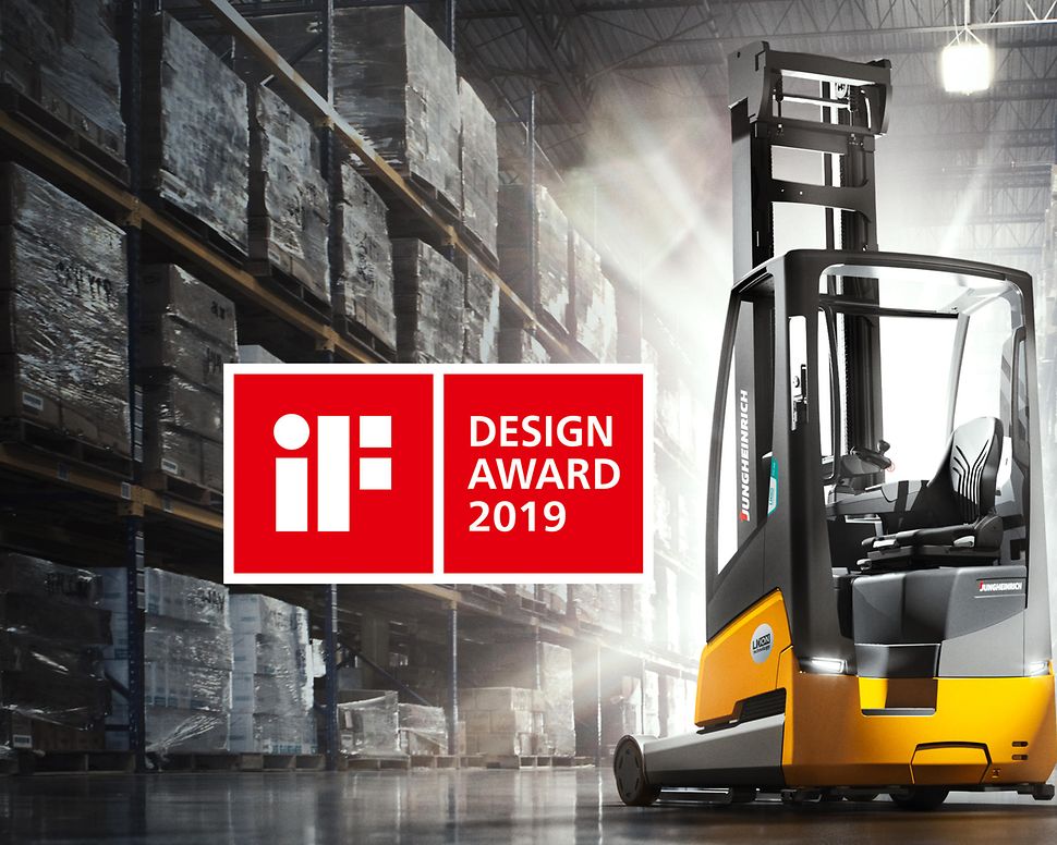ETV 216i reach truck wins prestigious Design Award