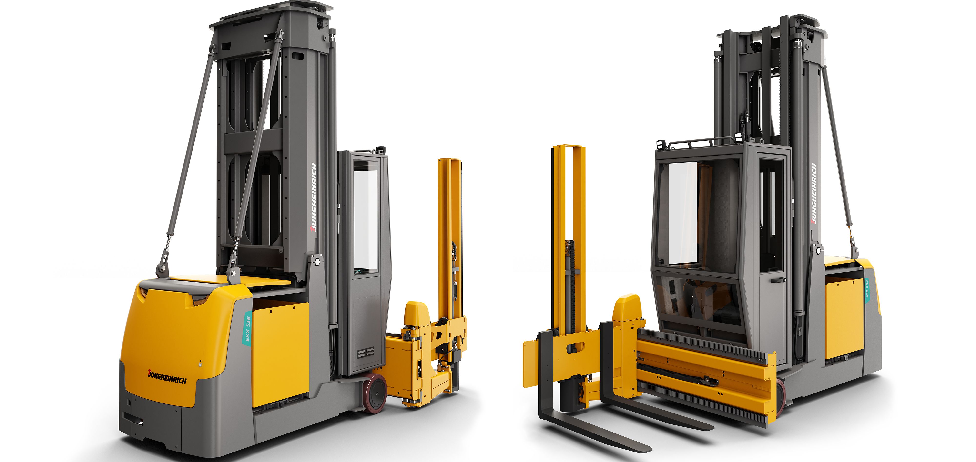 New Cold Store High Rack Stacker from Jungheinrich