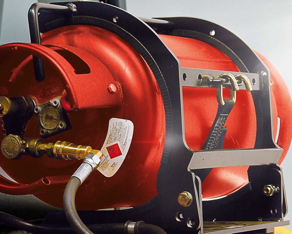 Opslag en transport van gasflessen | Jungheinrich